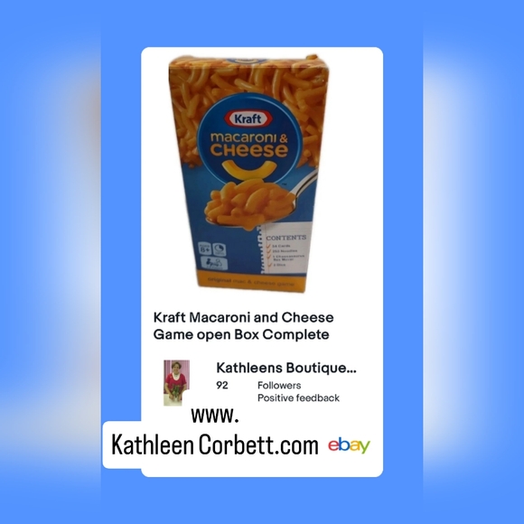 big G Creative LLC | Toys | Kraft Macaroni Cheese Original 220 Game Fun ...